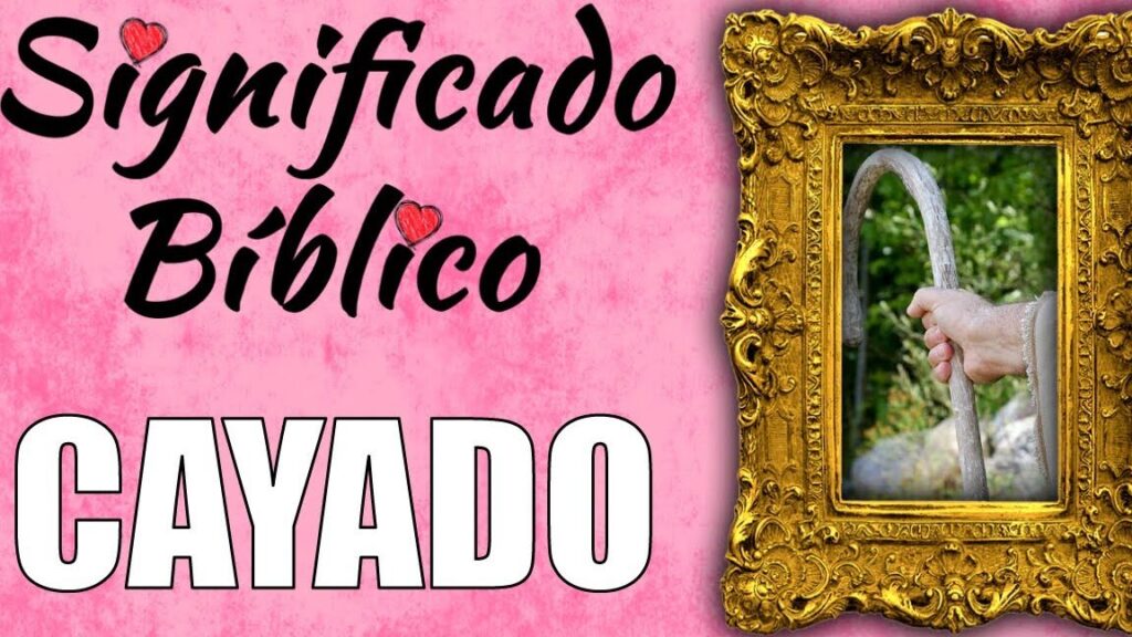 Qué es un cayado en la Biblia